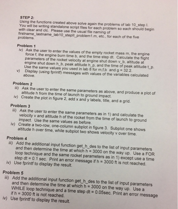 Solved Laboratory 10 step 11 PURPOSE: To further introduce | Chegg.com