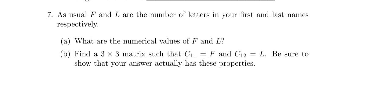Solved I’m currently in an intro class for linear algebra | Chegg.com