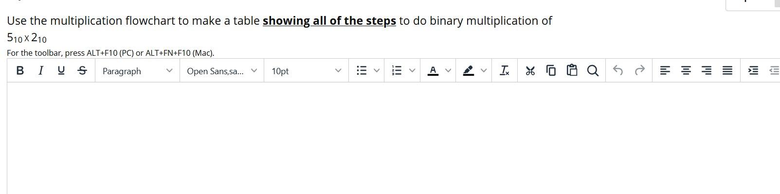Solved Use the multiplication flowchart to make a table | Chegg.com