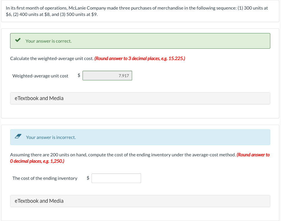 Solved In its first month of operations, McLanie Company | Chegg.com