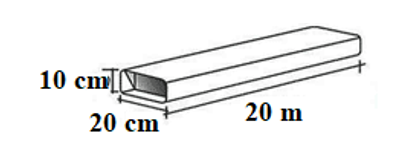 Solved The atmosphere of a 10x20 cm rectangular duct made of | Chegg.com
