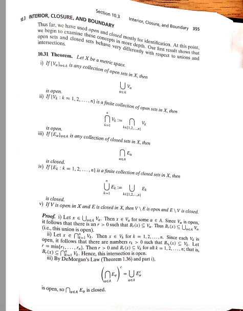 Solved Please prove this REMARK 10.47! Use lots of detail | Chegg.com