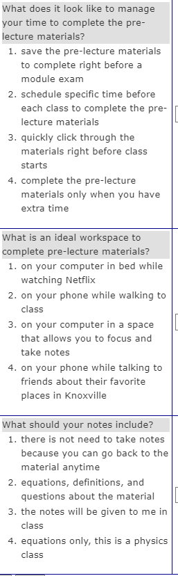 Solved What does it look like to manage your time to | Chegg.com