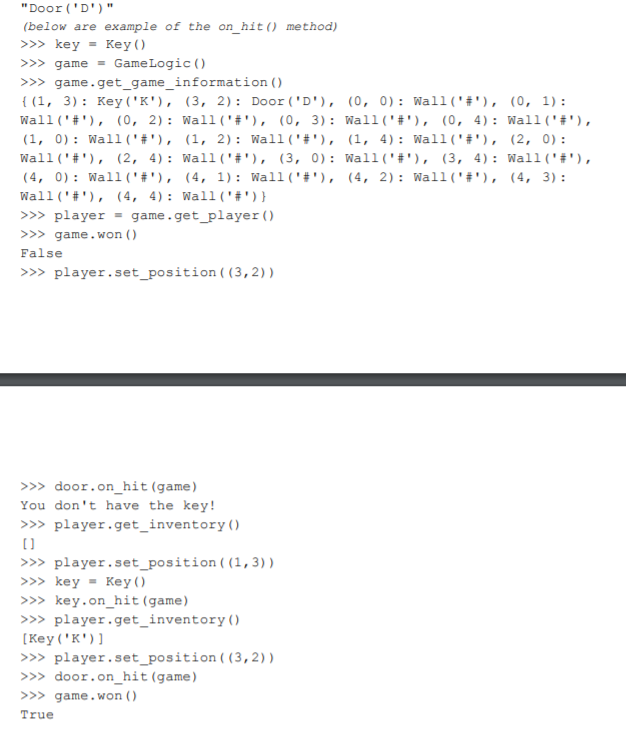 Solved Entity A generic Entity within the game. Each Entity | Chegg.com