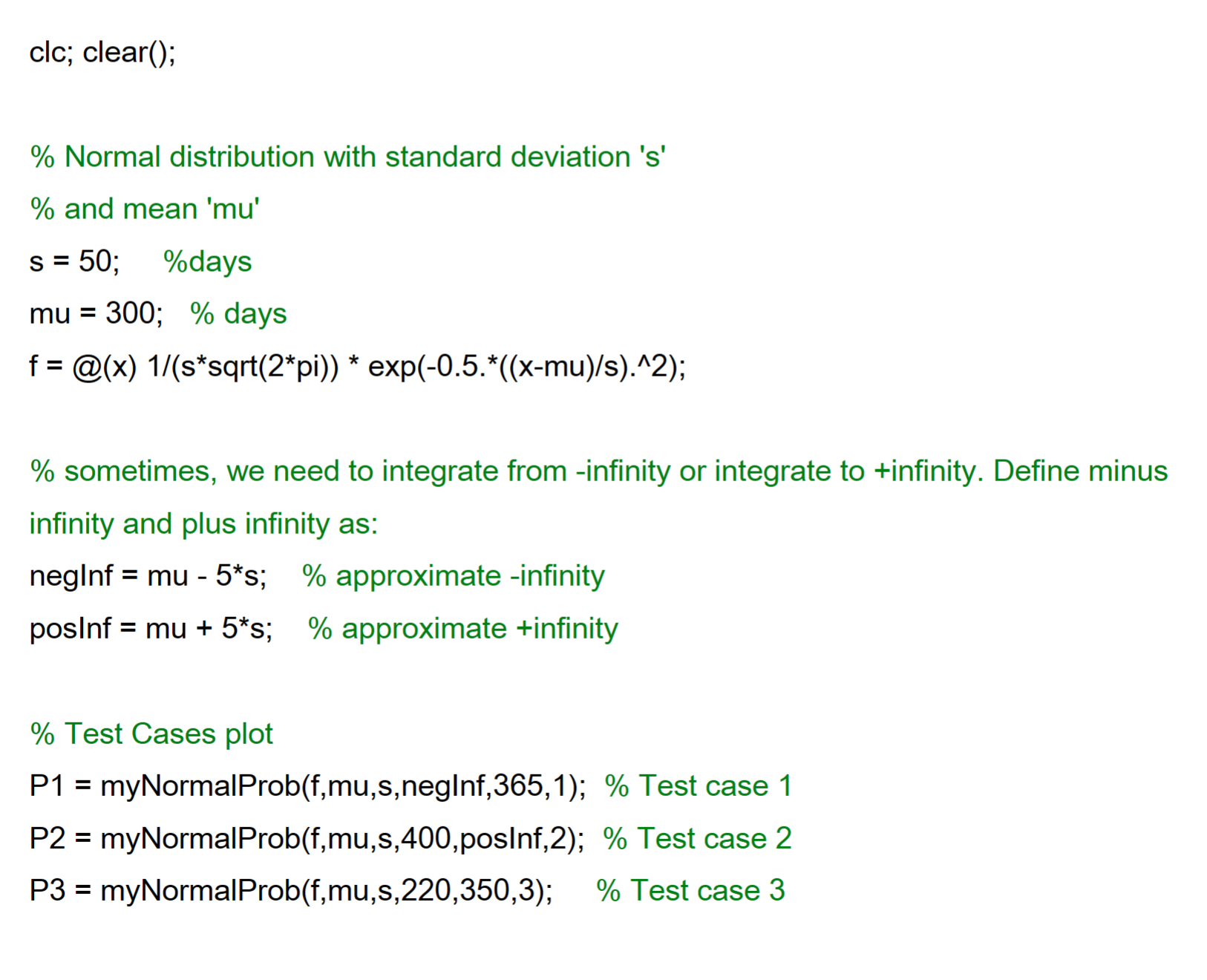 Solved PLEASE CHECK MY CODE FOR MATLAB AND GIVE ME THE IMAGE | Chegg.com