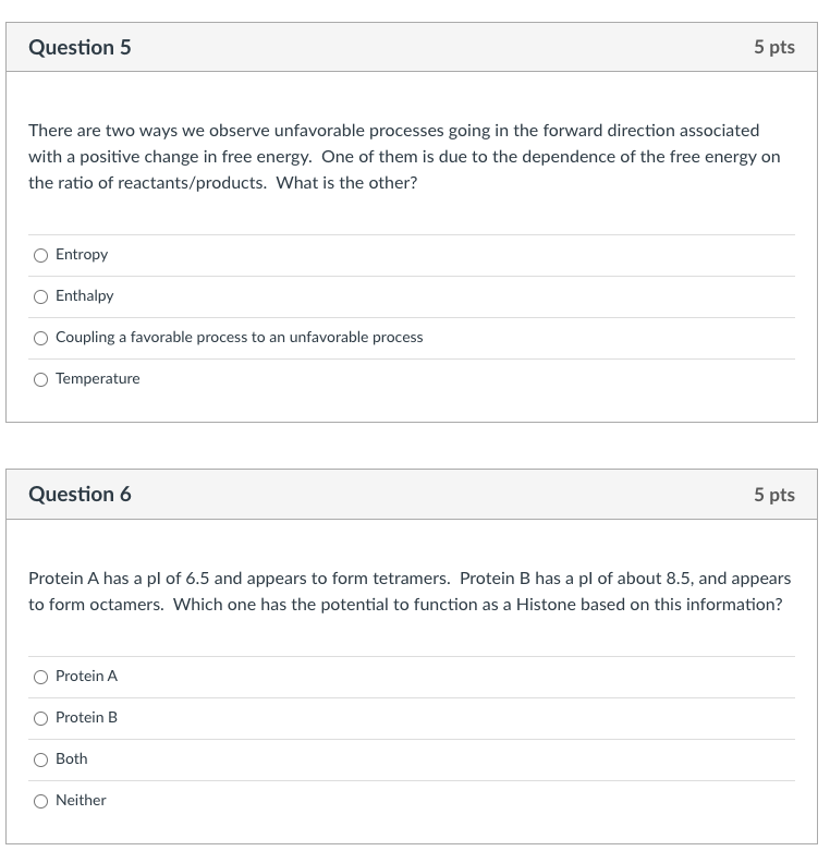 Solved Question 5 5 pts There are two ways we observe | Chegg.com