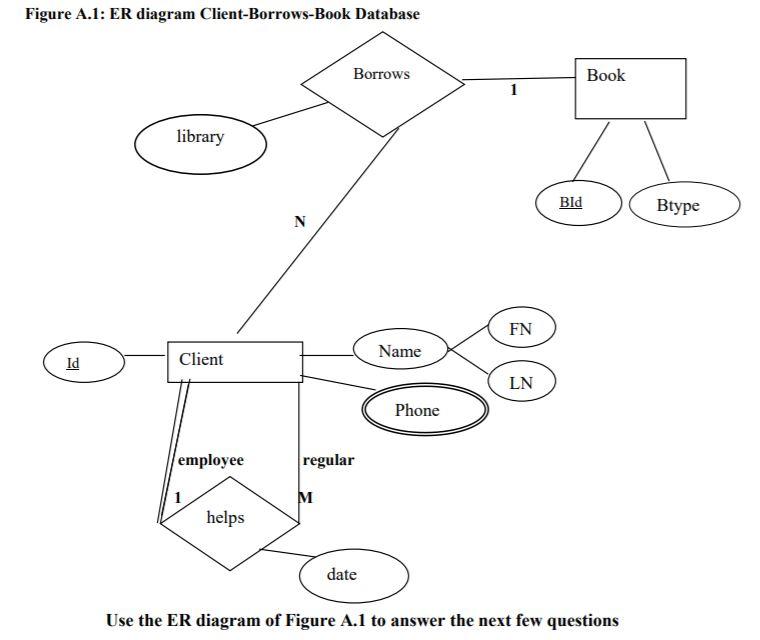 Solved 1. Which statement best describes the cardinality | Chegg.com
