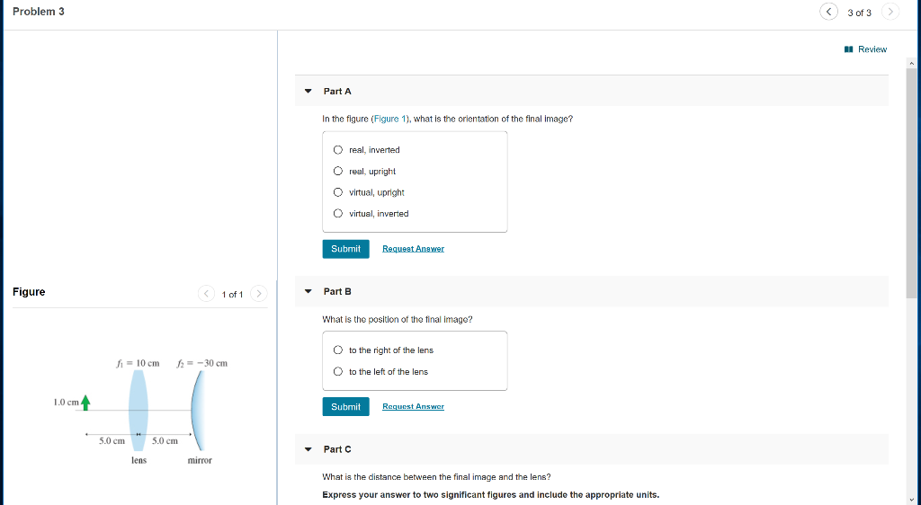 Solved Problem 3 3 of 3 > I Review Part A In the figure | Chegg.com
