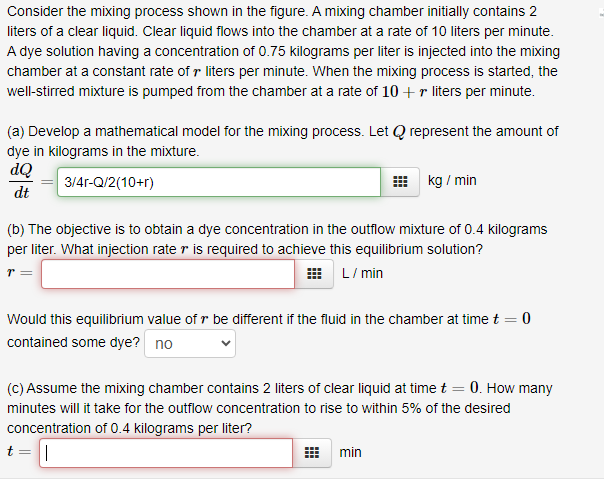 Solved Consider the mixing process shown in the figure. A | Chegg.com