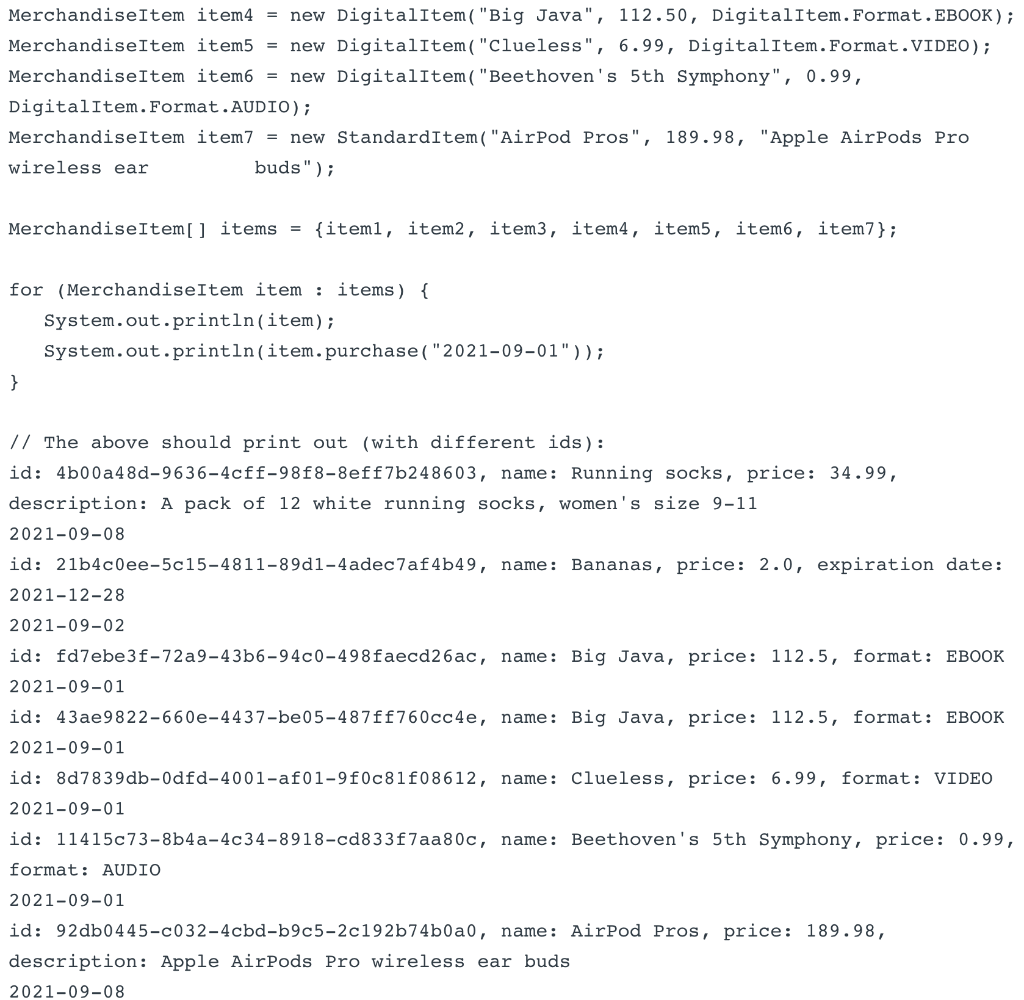 Solved For this assignment, you will implement classes for | Chegg.com