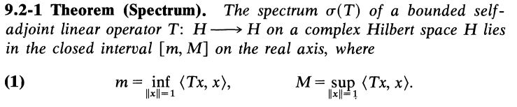 Solved 9.2-1 Theorem (Spectrum). The spectrum o(T) of a | Chegg.com