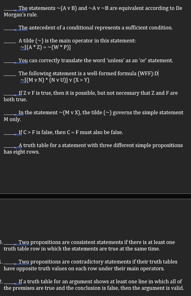 Solved True or False | Chegg.com