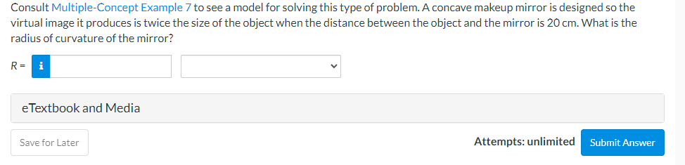 Solved Consult Multiple-Concept Example 7 to see a model for | Chegg.com