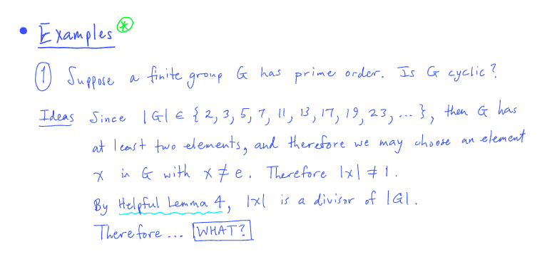 Solved GB a finite group ) • Examples 0 Suppose G has prime | Chegg.com