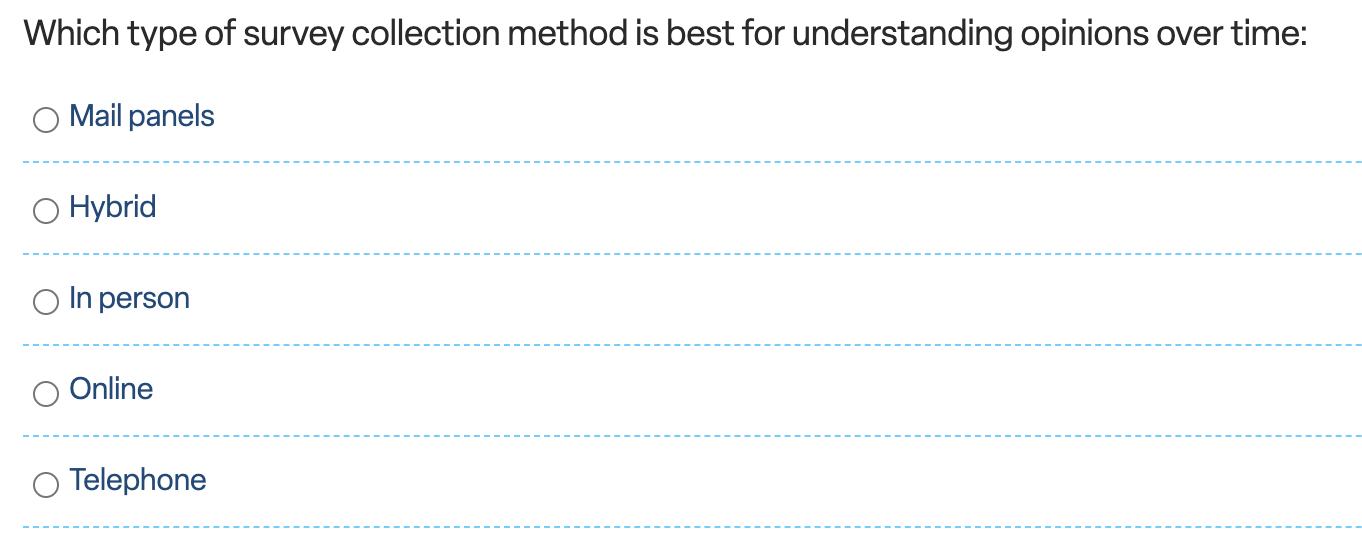 Solved Random Sampling Error: Increases as the sample size | Chegg.com