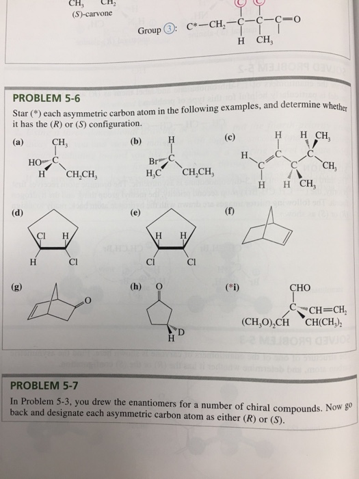 Solved CH3 CH2 (S)-carvone Group③: C*-CH2-c-c-c-o H CH | Chegg.com