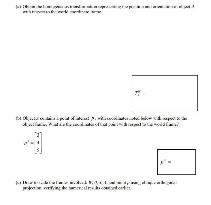 Problems 1-4 are based on the simple manipulator | Chegg.com