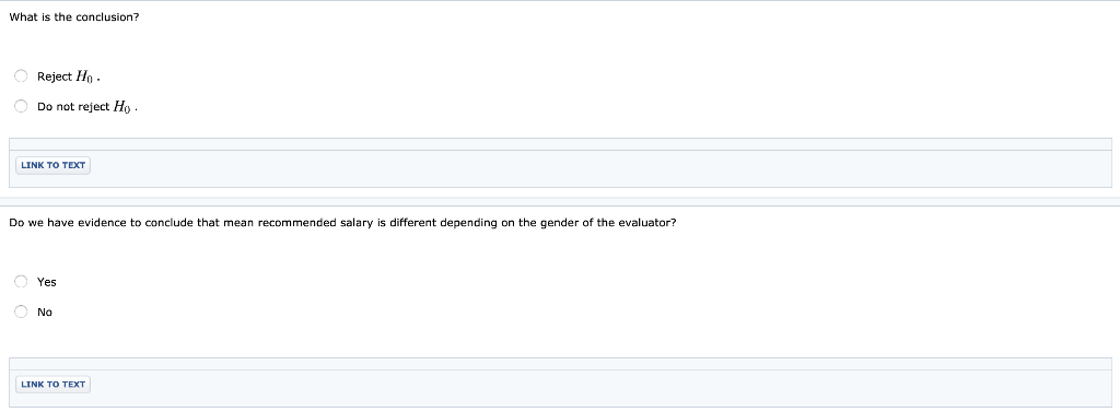 Solved Chapter 6 Section 4 Ht Exercise 216 Is Gender Bias 1972