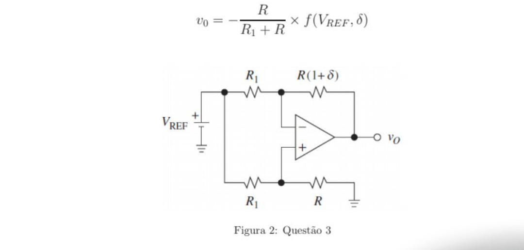 Solved Vo = R x f(VREF, 8) R1 + R R R(1+8) VREF Ovo R1 R | Chegg.com