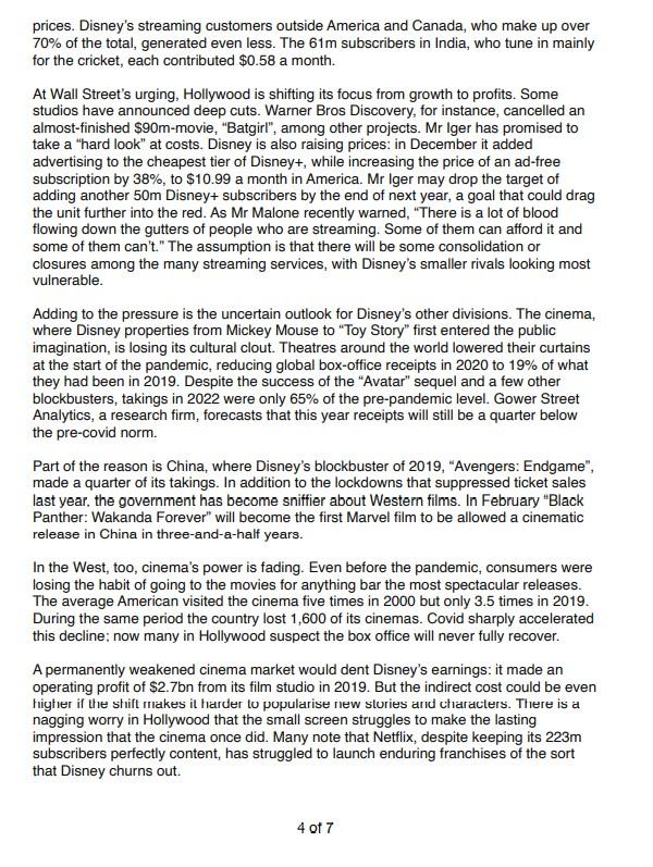 Solved What are some of Disney’s resources & | Chegg.com