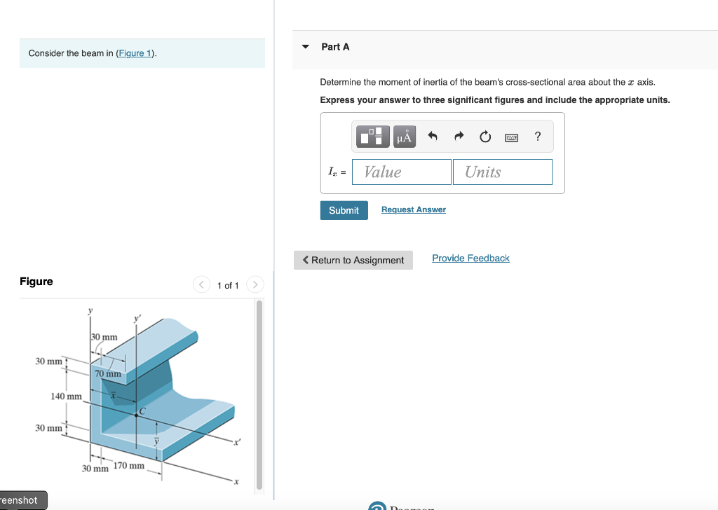 Solved Consider the beam in (Figure 1). Part A Determine the | Chegg.com