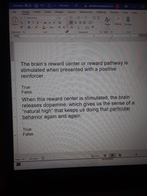 Solved 0 View Help e AutoSave om H 2 0 Docume. File Home | Chegg.com