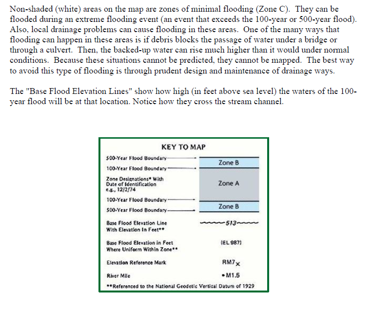 Solved Introduction Flood risk maps have been prepared for | Chegg.com