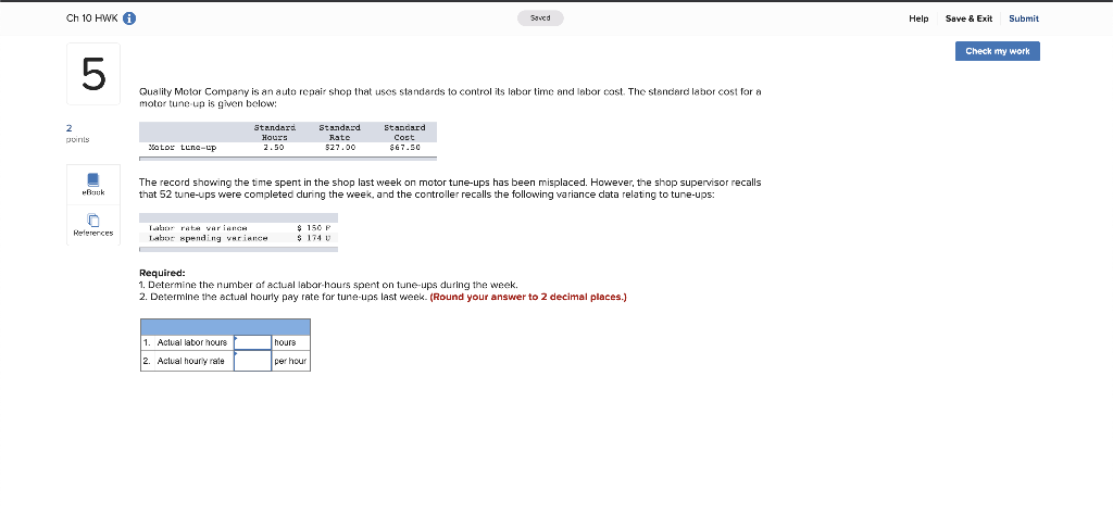 Solved Ch 10 FK 6 Seved Help Save & Exit Submit Check my | Chegg.com