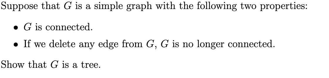 Solved Suppose that G is a simple graph with the following | Chegg.com