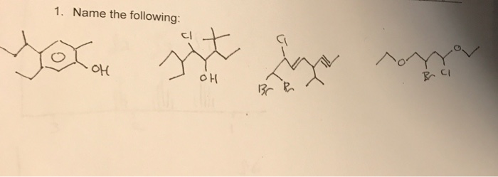 Solved Name the following: | Chegg.com