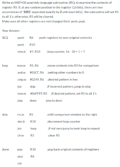 Solved PLEASE SOLVE THIS ASAP INTRO MICROPROCESSOR | Chegg.com