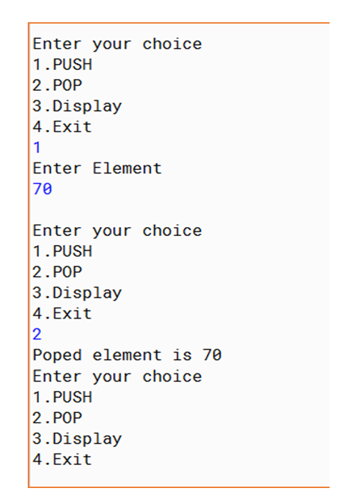 Solved Write a java application for the stack operations | Chegg.com