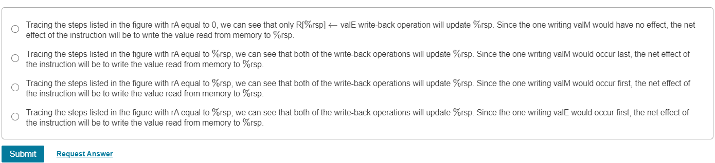 Assume the two register writes in the write-back | Chegg.com