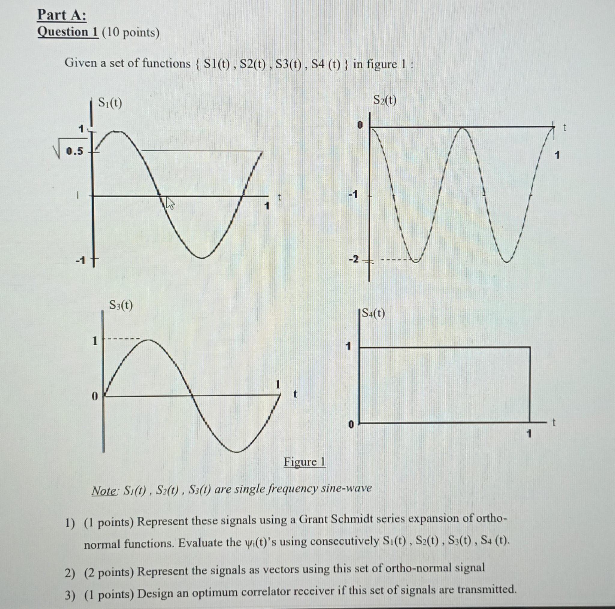 Solved 4) ( 2 points) Assuming that the noise is additive, | Chegg.com