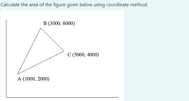 Solved Calculate the area of the figure given below using | Chegg.com