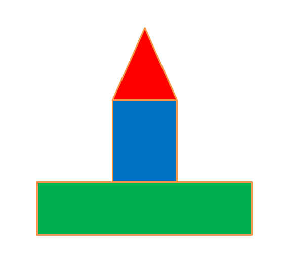 Solved Write C++ program to draw the following shape using | Chegg.com