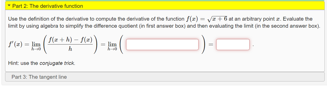 Solved Use the definition of the derivative to compute the | Chegg.com