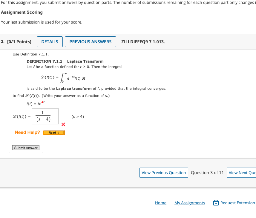 Solved or this assignment, you submit answers by question | Chegg.com