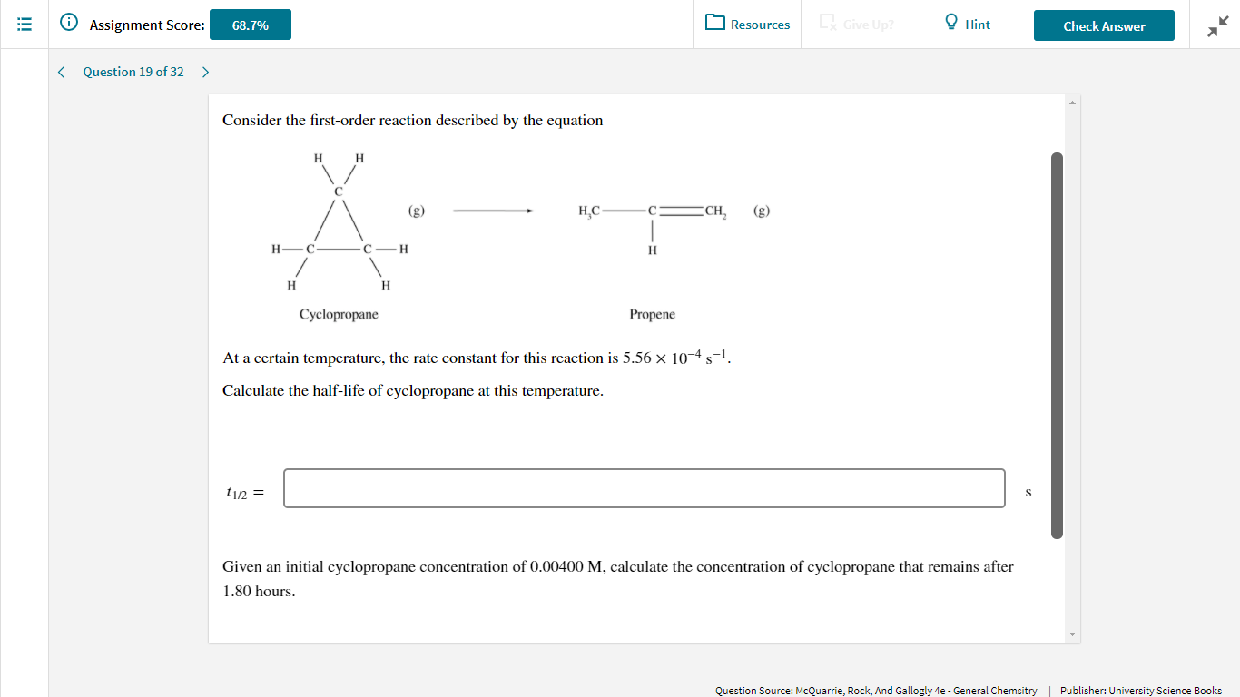 Solved iii o Assignment Score: 68.7% Resources Give Up Hint | Chegg.com