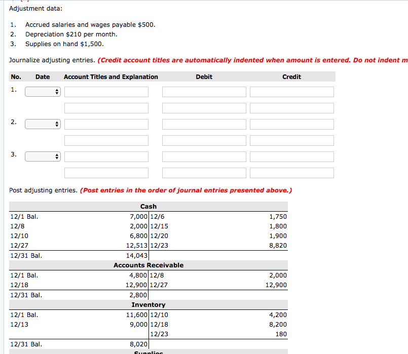 Solved On December 1, 2017, Prosen Distributing Company had | Chegg.com