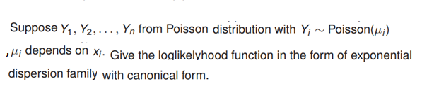 Suppose Y1,Y2,…,Yn from Poisson distribution with | Chegg.com