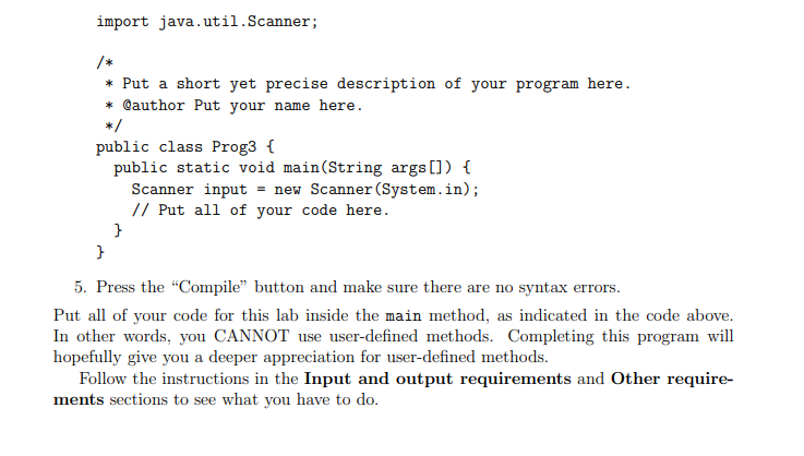 Solved With java, can u add interpretation for important | Chegg.com