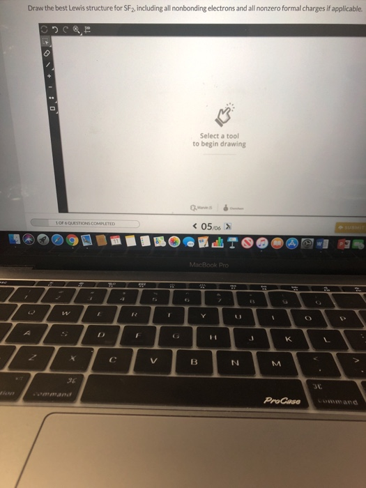 Draw the best Lewis structure for SF2, including all | Chegg.com