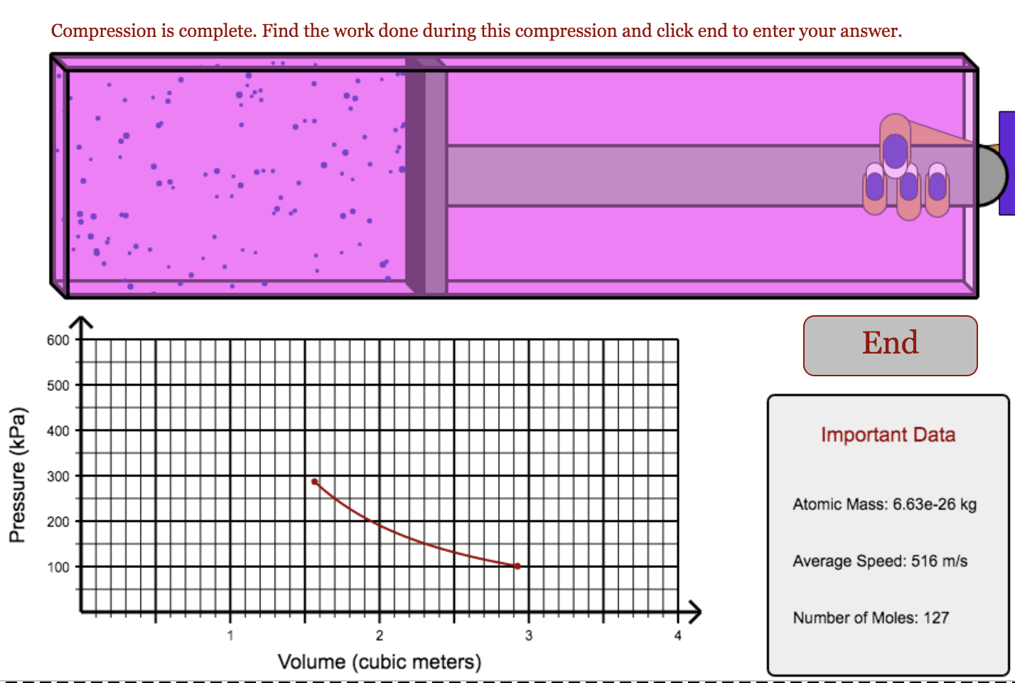 Solved figure out how much work was done when a gas as | Chegg.com