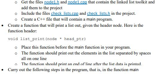 o Get the files node1.h and node1.cpp that contain | Chegg.com