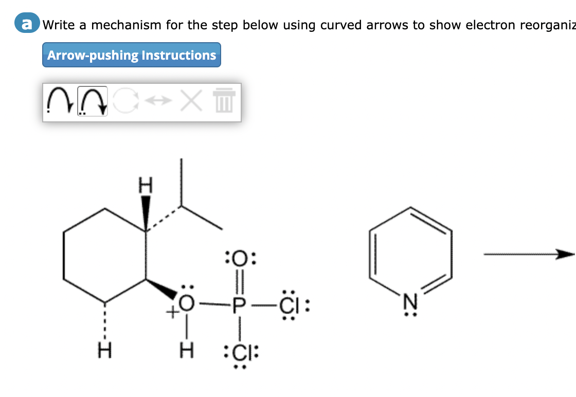 Solved Write a mechanism for the step below using curved | Chegg.com