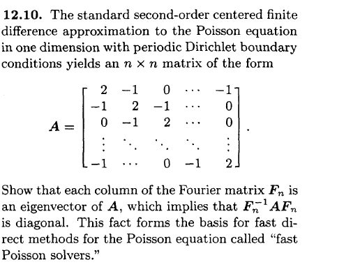 Solved 12.10. The standard second-order centered finite | Chegg.com
