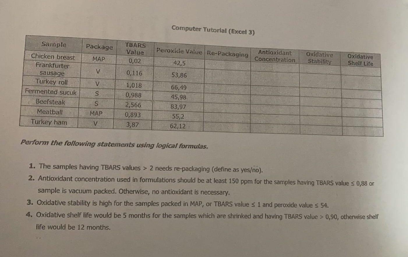 Solved Can you explain the excel solution step by step by | Chegg.com