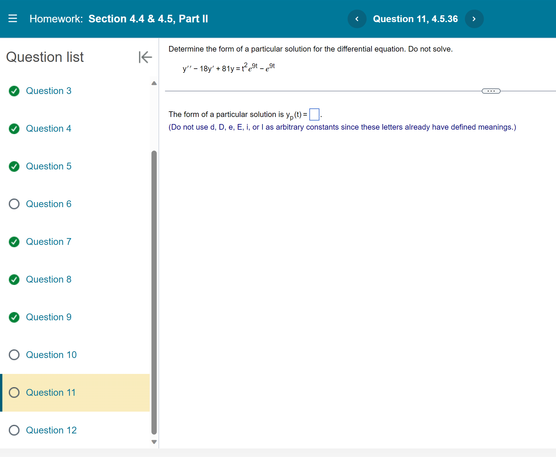 Solved lestion list Question 3 Question 4 Question 5 | Chegg.com