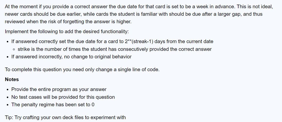 Solved At the moment if you provide a correct answer the due | Chegg.com